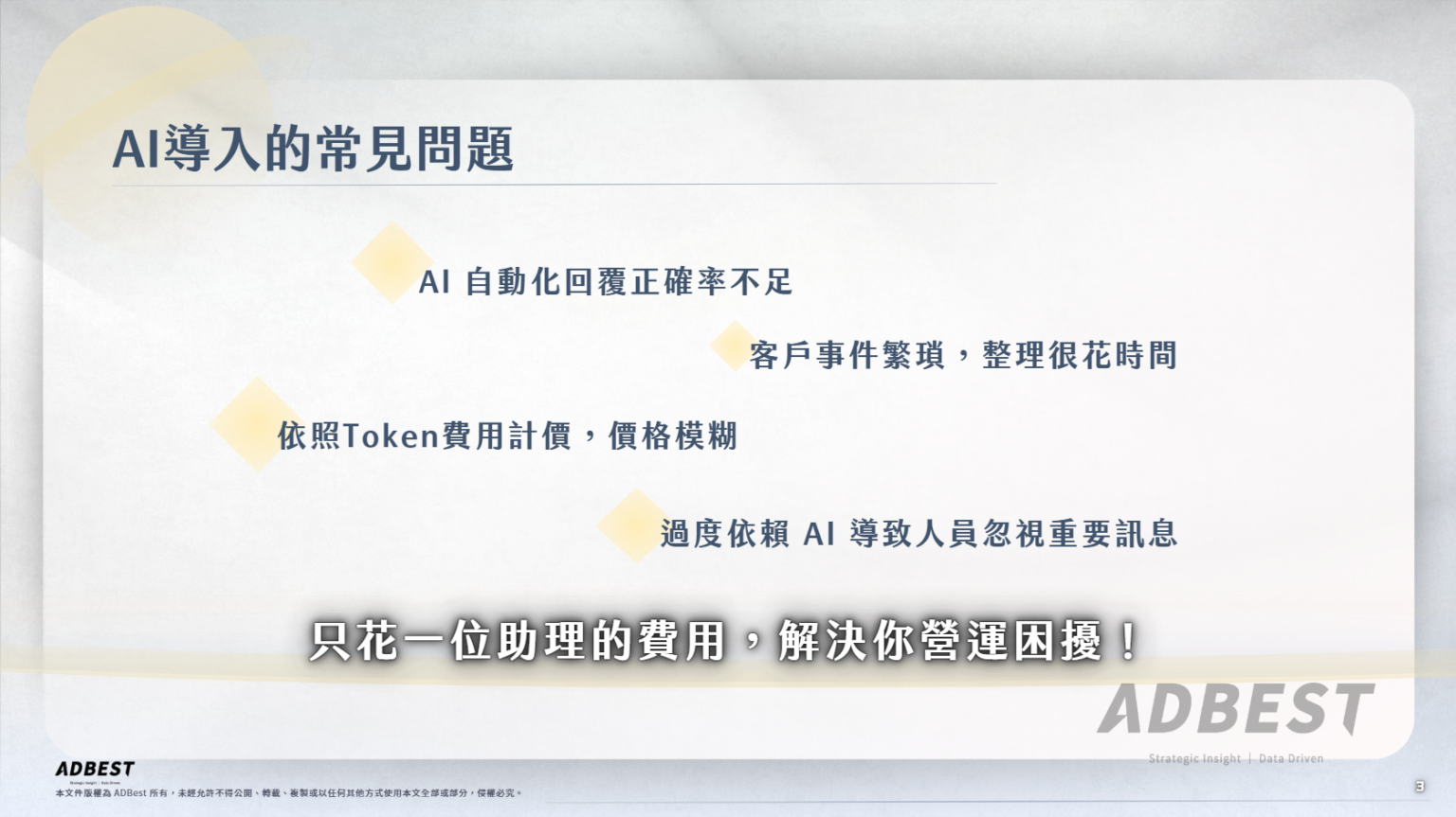 AI客服是什麼？5步驟拆解運作機制，7類型＋8應用情境解析！ - ADBest：不只流量，我們更在乎留量